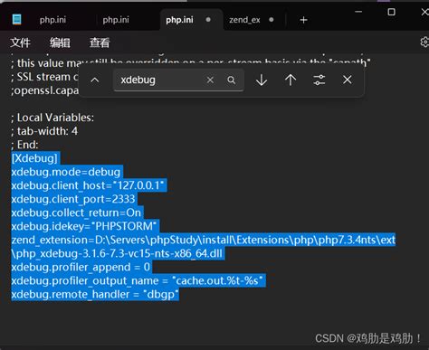 Phpstorm配置xdebugphp Xdebug Csdn博客