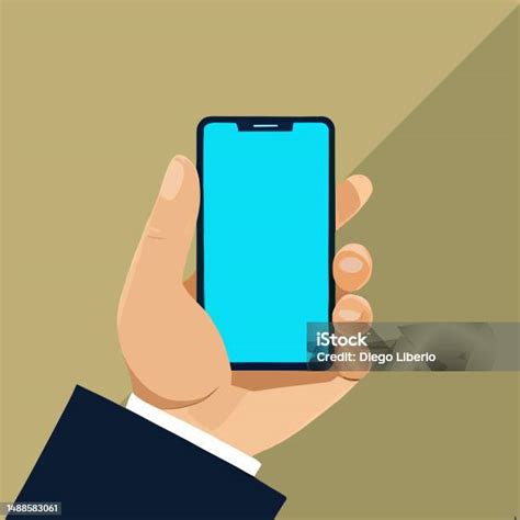 스마트폰 비즈니스 작업 소셜 미디어 벡터 배경이 다채로운 손 고객 참여에 대한 스톡 벡터 아트 및 기타 이미지 고객 참여 그래픽 사용자 인터페이스 다중 색상 Istock