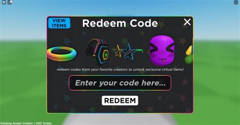 Roblox UGC Limited Codes For Rewards