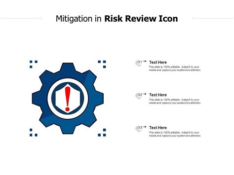 Mitigation In Risk Review Icon Powerpoint Slides Diagrams Themes For Ppt Presentations