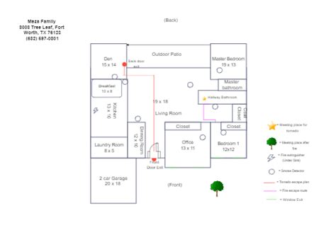 Floor Plan Sample EdrawMax Templates