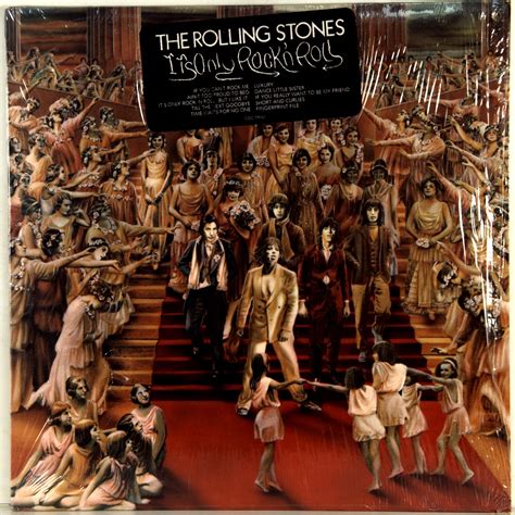 Rolling Stones Its Only Rockn Roll 1974 First Press Usa Rolling