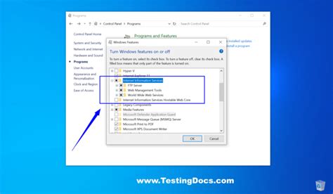 Internet Information Services Iis Testingdocs