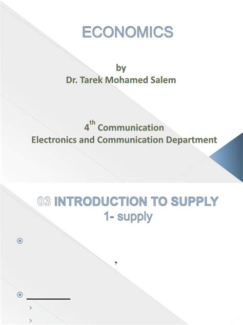 Economics Lecture 2 Pdf Elasticity Economics Price Elasticity