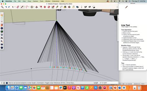 Inference Points Tracking Line Drawing Tool Pro Sketchup Community