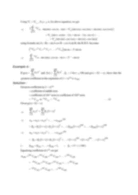 Solution Binomial Equation Studypool