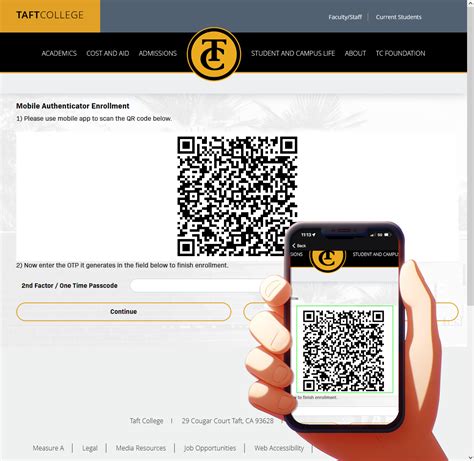 Mobile Device Authenticator Enrollment Directions