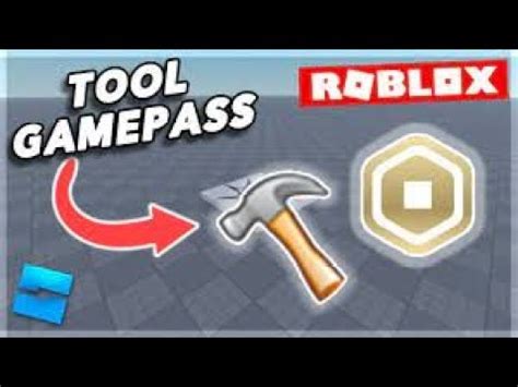 How To Make A Gamepass Tool In Roblox Studio (2023 Working) - YouTube