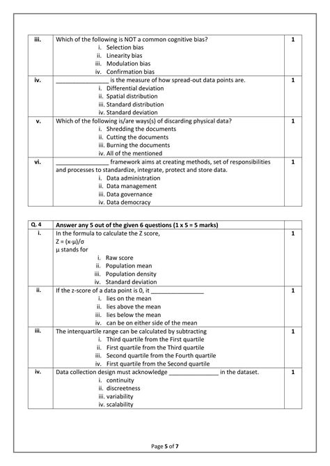Cbse Class 10 Data Science Sample Paper Indcareer Schools