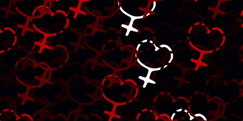 Light Red Vector Template With Businesswoman Signs 2742382 Vector Art At Vecteezy