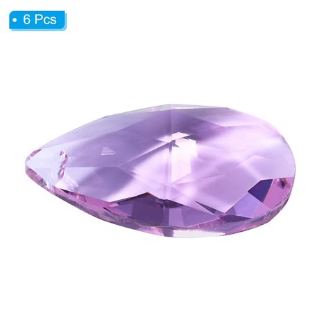 Purple Diamonds Hanging Crystal