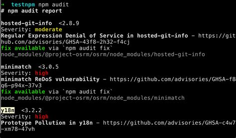 Fix `npm Audit` Warnings In Npm Package By Siarheifedartsou · Pull