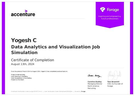 yogesh c on linkedin dataanalytics accenture forage achievementunlocked careerdevelopment