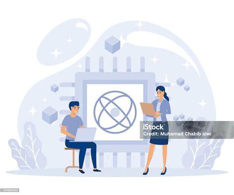 Quantum Computing Concept Optical Technology Photonics Research Tiny