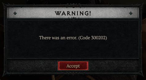 Good Old New Error Code R Diablo4