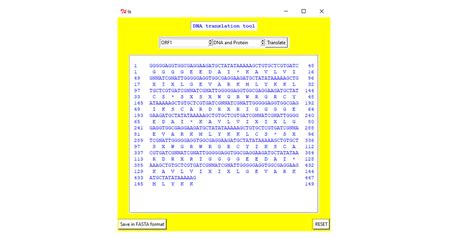 Github Mummitroll Dna Translation A Bioinformatic App In Python That Enables Translation