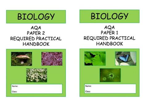 New Gcse Aqa Science Required Practical Booklets 9 1 Teaching Resources