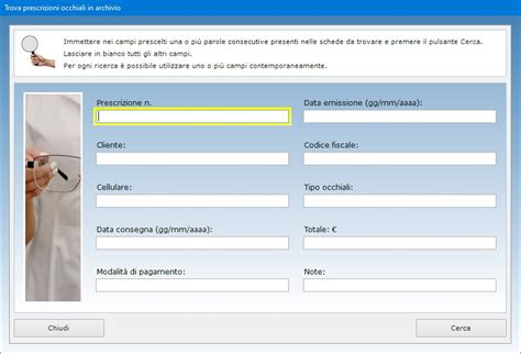 Centro Ottico Ok Software Per Negozi Di Ottica Con Archivio Clienti