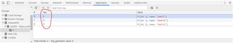 create index is not showing in indexdb after created · issue 1121