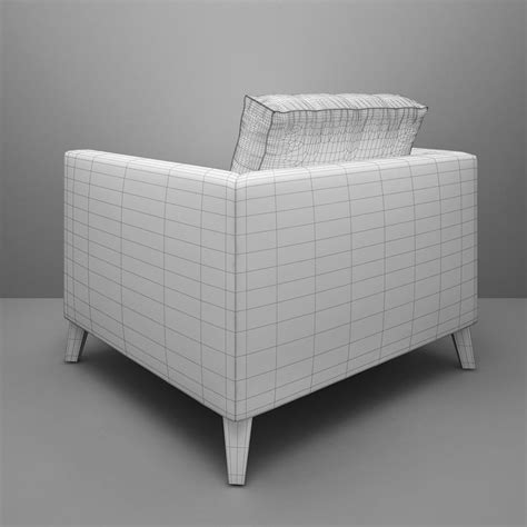 핑크 안락 의자 3d 모델 25 Fbx Max Free3d
