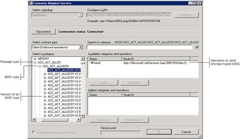 浏览、搜索和获取 Sap 中 Idoc 操作的元数据 Biztalk Server Microsoft Learn