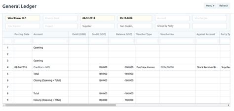 Party Balance In Query Report Reports Frappe Forum