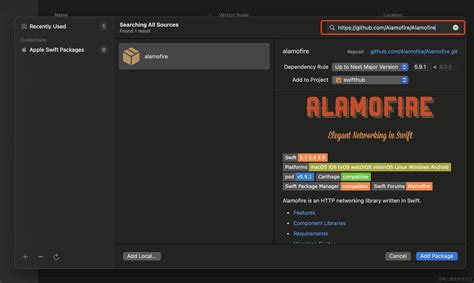 Xcode给项目安装依赖包或者第三方库，操作教程使用xcode创建的项目，想要安装第三方库或者依赖，大概有三种方式： 1 掘金