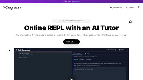 Companion Personal Ai Tutor Bestofai