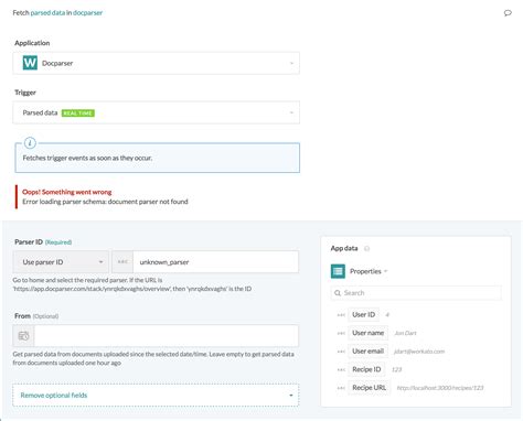 SDK Error Handling Workato Docs