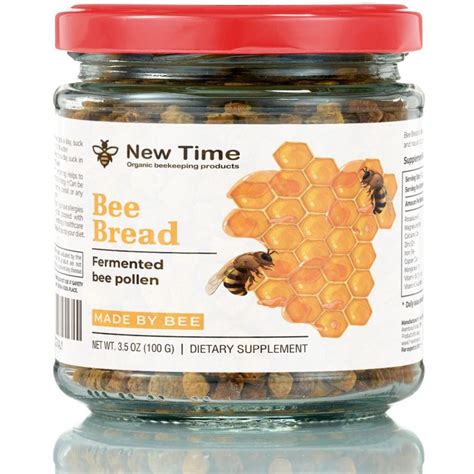Raw Bee Bread 35oz100g Fermented Bee Pollen Pan De Abeja Organic