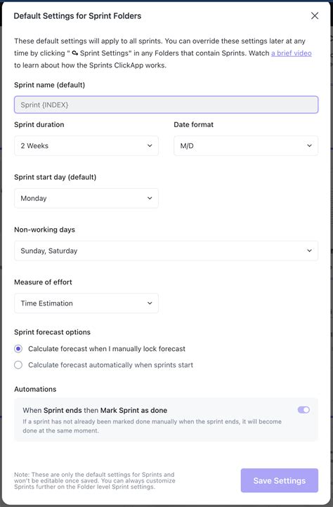 Create Your First Sprint ClickUp Help