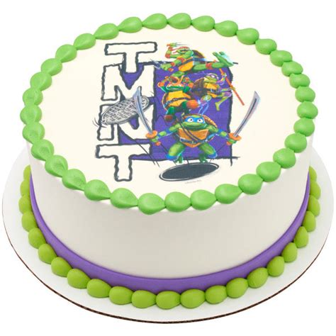 Tmnt Mutant Mayhem Surface Time Edible Cake Topper Image A Birthday Place