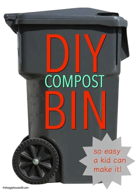 Diy Compost Bin Artofit