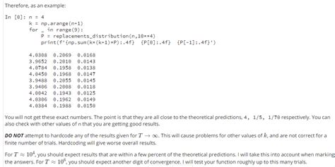 Write A Function Called Replacements Distribution