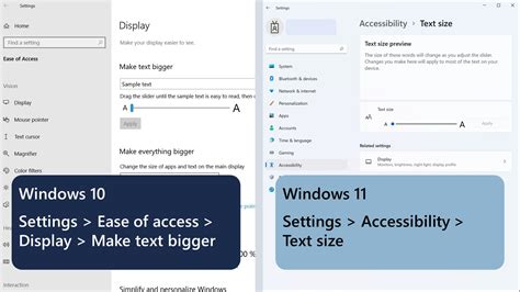 Microsoft Support On Twitter Text Size Text Size Make Everything Easier To Read Click