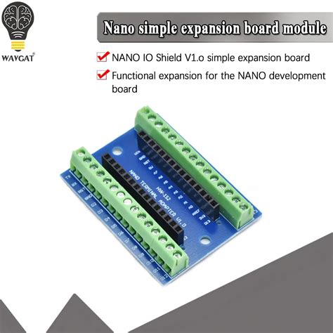 Wavgat Standard Terminal Adapter Board For Arduino Nano 30 V30 Avr