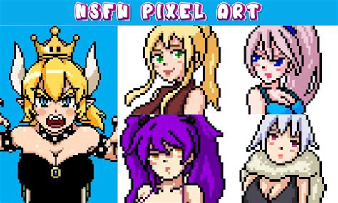Nsfw Pixel 8 Bit Art Character Game Assets Pixel Animated  Rpg Maker 16 Bit By Edwin Uche1