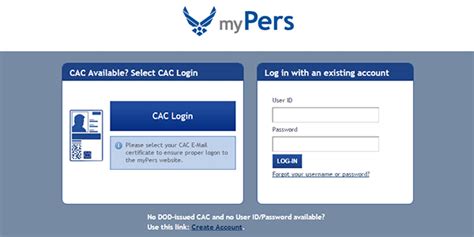 Mypersafmil Air Force Department Login Services