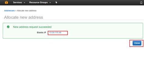 How To Allocate Static IP Address