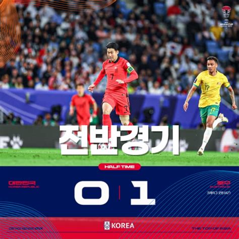 한국 호주 토너먼트 8강 경기 전반전 분석 선수 라인업 유효슈팅 아쉬운 전반경기 네이버 블로그