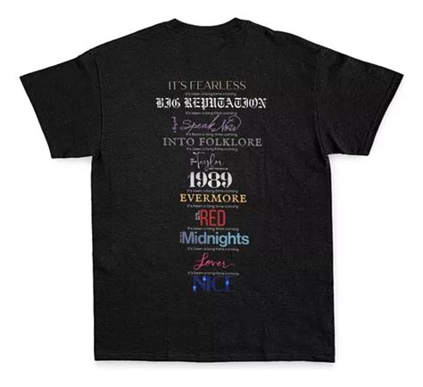 Remera Taylor Swift Its Been A Long Time Comings D12 En Venta En