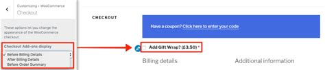 Woocommerce Checkout Add Ons Documentation Woocommerce