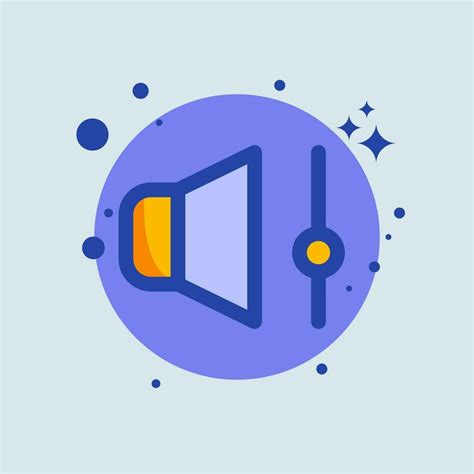 Volume Flat Illustration Audio Level Signs Vector Illustration