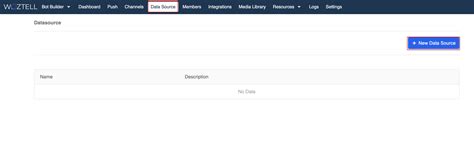 Connect To Datasource WOZTELL Platform Documentation