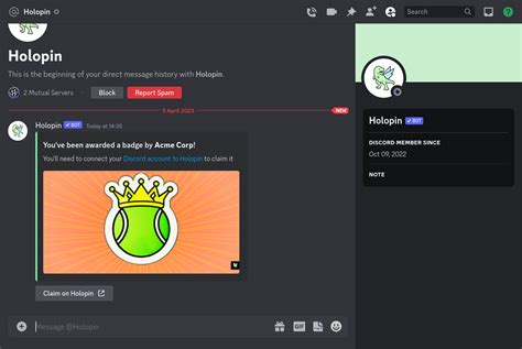 Discord Integration Update Holopin Blog