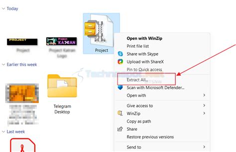Open Zip Or RAR Files Without WinZip And WinRAR In Windows 11 10