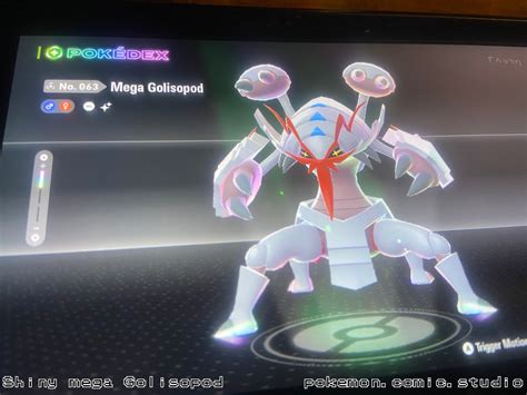 Shiny Mega Golisopod Comic Studio