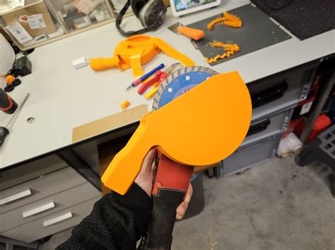 Dust Extraction For Milwaukee Angle Grinder M18 Fsag By Matthias Download Free Stl Model