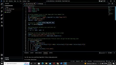 world wide information color detection using python