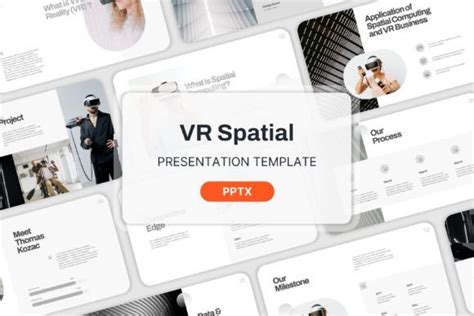 vr spatial powerpoint template graphic by moara · creative fabrica